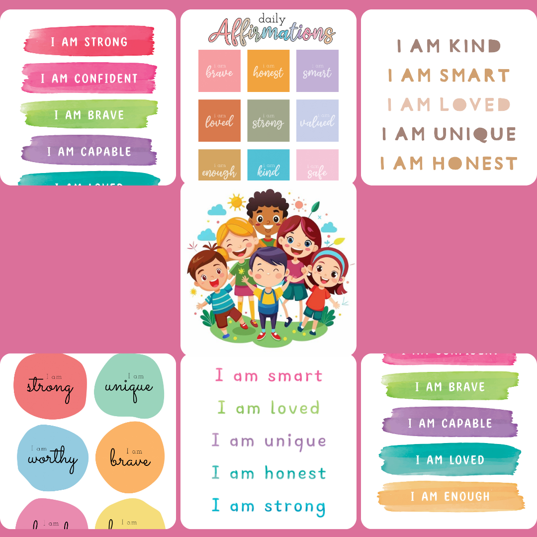 Classroom Vibes: Affirmation Poster Sets – Crafty Bloom Co